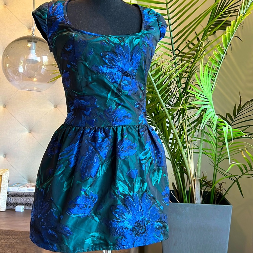 Custom Made Silk Taffeta Micro Mini Dress! Love It. - Gem